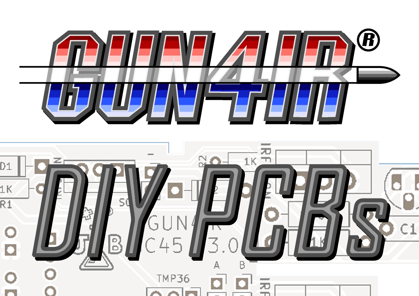 GUN4IR DIY PCBs – JB Game Lab