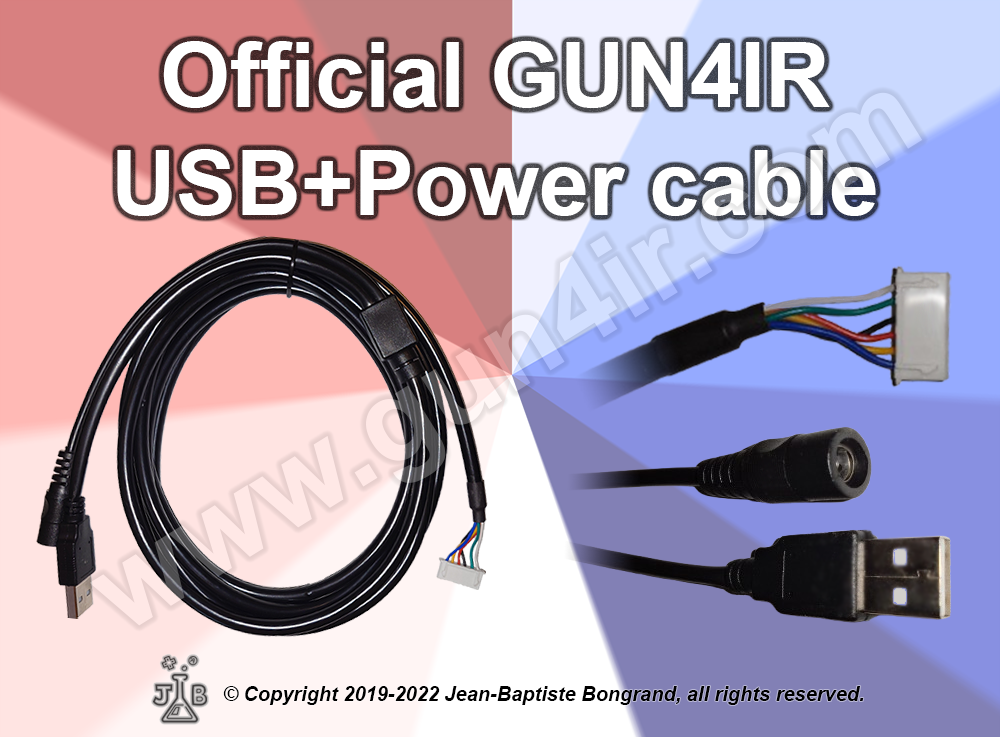 *New* Combo USB+Power cable for DIY SMD PCBs – JB Game Lab